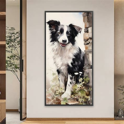 Алмазная мозаика Алмазная вышивка картина стразами Полная выкладка 40х80 размер холста 35х75