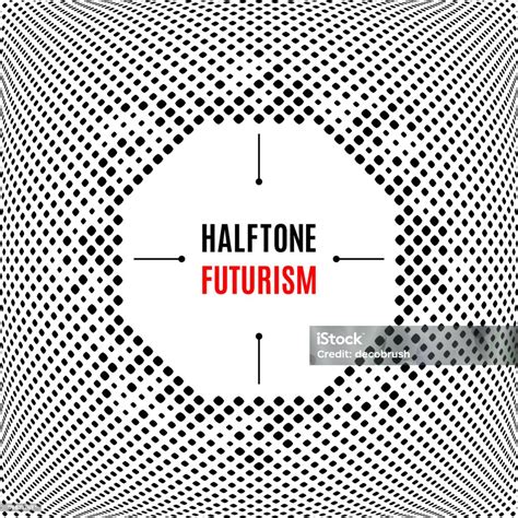 하프톤 도트 디자인 미래 기술 배경 점선 템플릿 표지 배너 포스터 전단지 프레 젠 테이 션 웹입니다 벡터 사각 프레임 0명에 대한 스톡 벡터 아트 및 기타 이미지 Istock