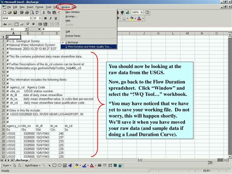 Ppt Flow Duration Curves Spreadsheet And Powerpoint Tutorial