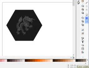 Make A Quick Dirty Repeating Pattern In Inkscape Using Hexagon Base