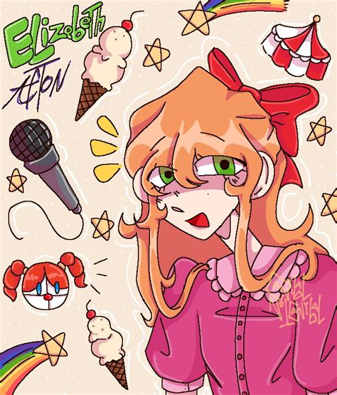 Elizabeth Afton Fnaf Dibujos Dibujos Muñecas Bonitas