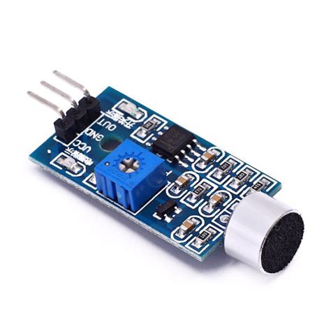 3pin Voice Sound Detection Sensor Module Intelligent Smart Robot Helicopter Airplane Boart Car