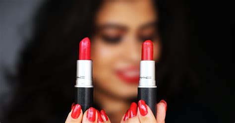 Tug Of War Mac Cosmetics Ruby Woo Vs Mac Cosmetics Russian Red Deck And Dine