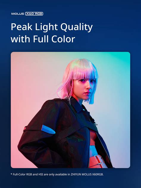 Zhiyun Led Molus X60 Rgb Pro Cob Light