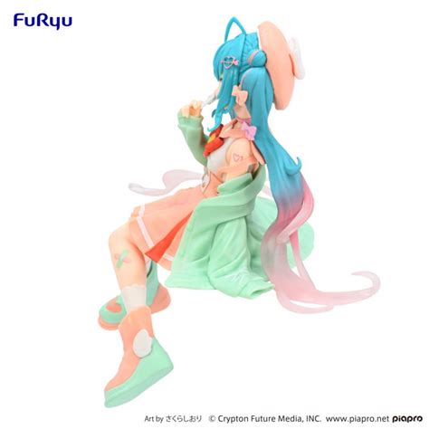 Hatsune Miku Noodle Stopper Figure Hatsune Miku Love Sailor Citrus Cream Version Den Den