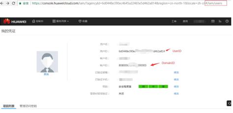 华为云sdk调用知识2 domain id user id以及project id 云社区 华为云