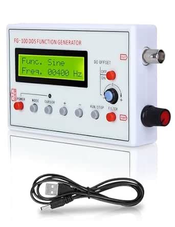 DDS Function Generator FG DDS Function Generator Sine Hz KHz Frequency Counter Meter