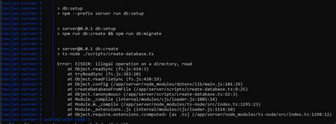 Server 1 Exiting With Eisdir Error On Running With Docker · Issue 3350