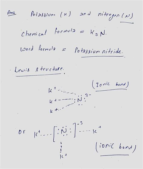 [solved] What Is The Lewis Structure Chemical Formula And Word