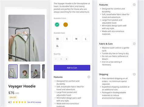Challenge Product Details Section Greatfrontend Projects Real World Project Challenges