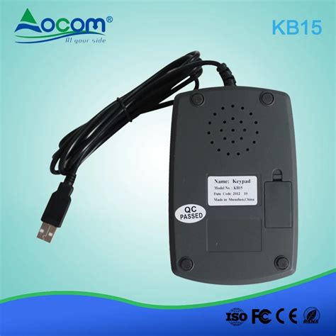 LCD Display Mini USB Pinpad Pos Keyboard