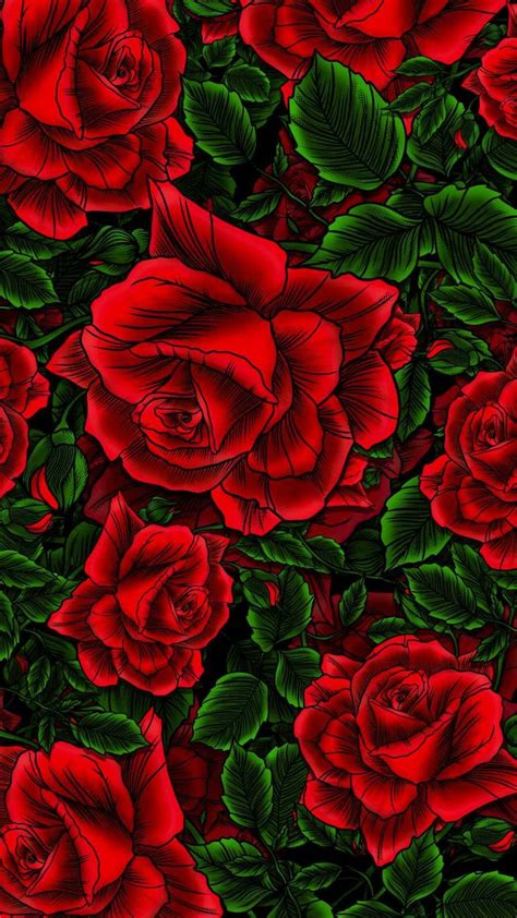 Red Rose Iphone Wallpapers Retina Red Rose Wallpaper Rose Red Red