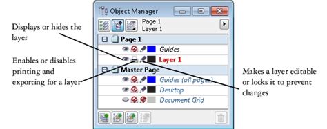 CorelDRAW Help Changing Layer Properties
