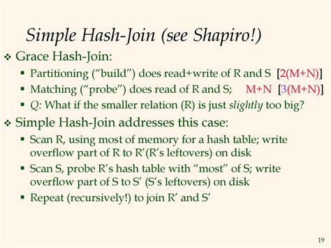 Cs222p Principles Of Data Management Uci Fall 2018 Notes 11 Join