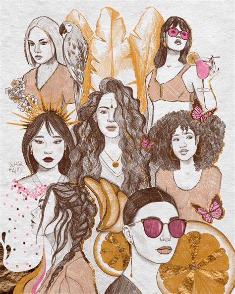 Portraits In Procreate On Behance