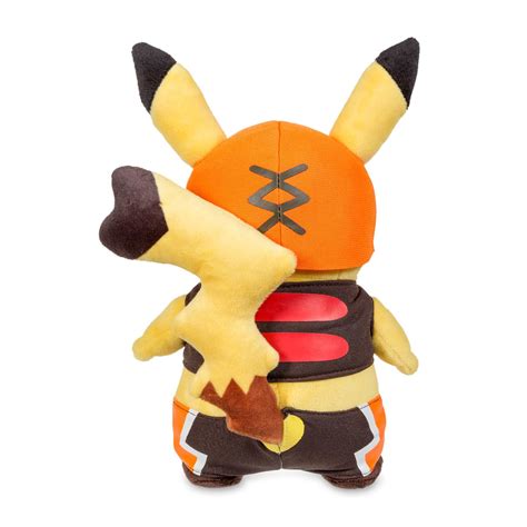 Pikachu Libre Poké Plush Cosplay Pikachu Pokémon Center Original