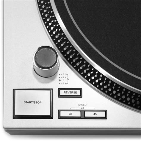 Reloop Rp 7000 Mk2 Silver Platine à Entrainement Direct
