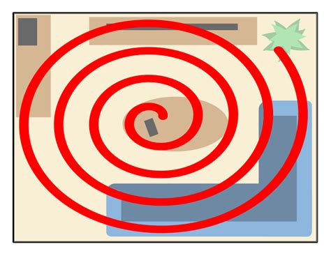 Clipart Spiral Search Pattern