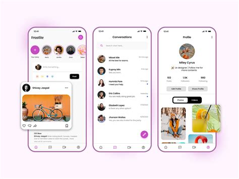 Social Networking App By Canopas On Dribbble