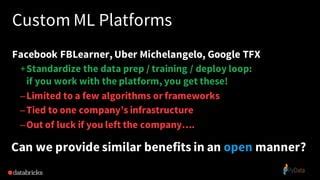 MLFlow Platform For Complete Machine Learning Lifecycle PDF