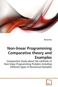 Non Linear Programming Comparative Theory And Examples Buy Non Linear Programming Comparative