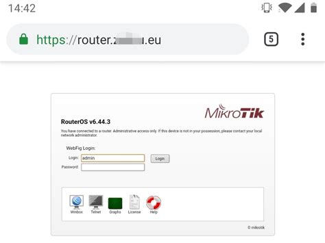 Letsencrypt Certificates Can Be Used With Routeros To Provide A Warningerror Free Webfig Via