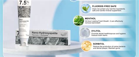 75 Hydroxyapatite Toothpaste 75 Hydroxyapatite