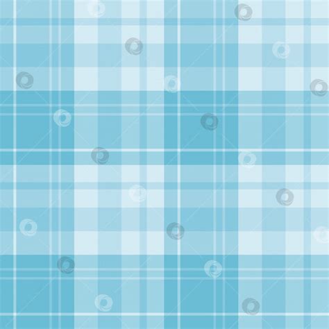 Бесшовный узор в завораживающих позитивных небесно голубых тонах для пледа ткани текстиля