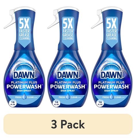3 Pack Dawn Powerwash Spray Dish Soap Dishwashing Liquid Fresh 1