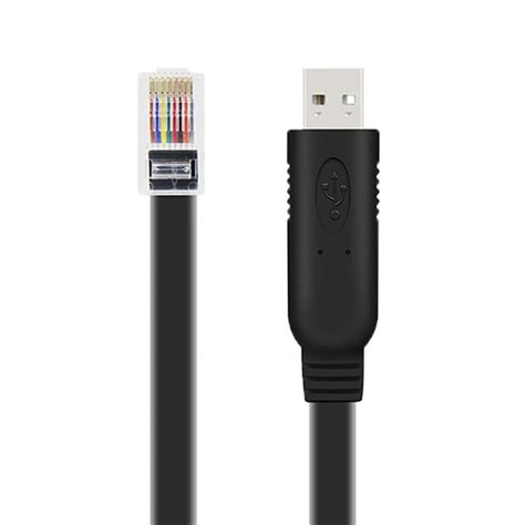 Tizuqe Usb Console Cable Usb To Rj45 Cable Networking Cord For Data