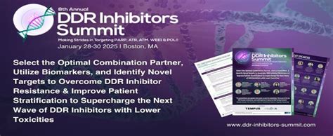8th ddr inhibitors summit 2025