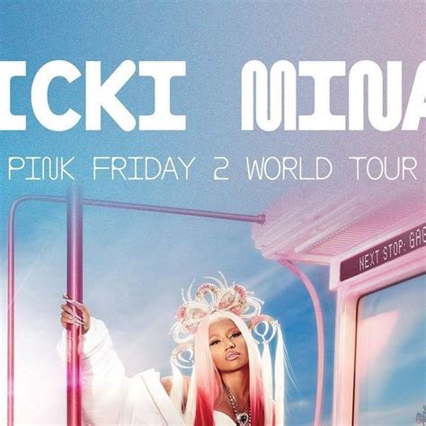 Nicki Minaj Announces ‘the Pink Friday 2 World Tour Dates R Popheads