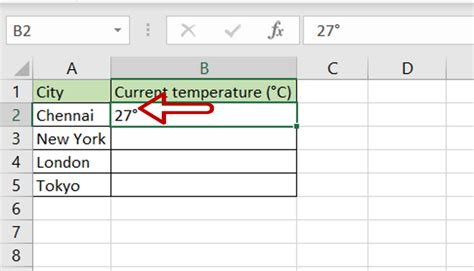 How To Type Degree Symbol In Excel Spreadcheaters
