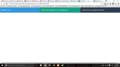 Belajar Bootstrap Part 3 Grid Layout 3 Meggabungkan Tampilan Dekstop