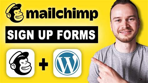 Wordpress For Beginners Mailchimp Sign Up Form Tutorial Wordpress Integration Dieno