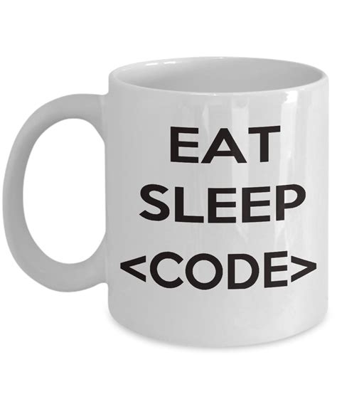 Eat Sleep Code Coffee Mug