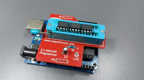 Attiny Programmer Shield For 3 Ics At A Time 7 Steps With Pictures Instructables