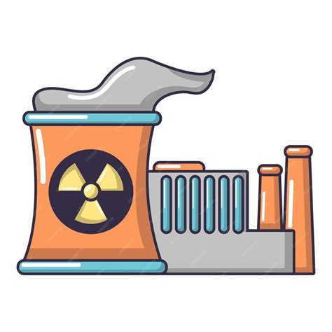 Premium Vector Atomic Reactor Icon Cartoon Illustration Of Atomic Reactor Vector Icon For Web