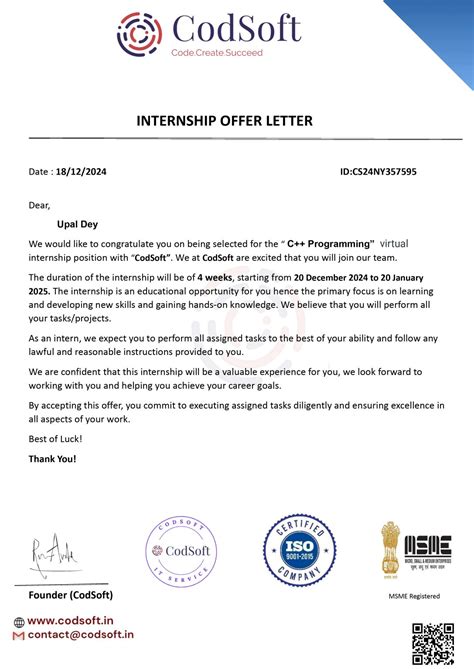 Coding Cpp Internship Upal Dey