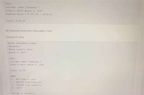 Solved 26 Program Checkout System This Assignment Requires
