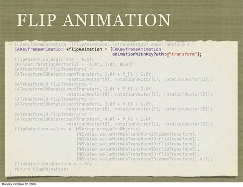 Core Animation Ppt