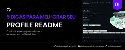 5 Dicas Para Melhorar Seu Profile Readme Do Github