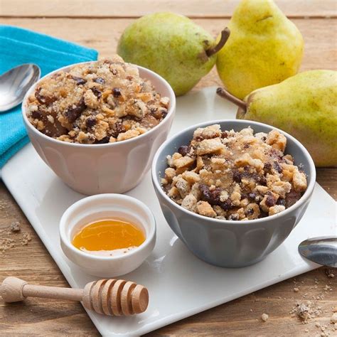 Crumble Pere E Cioccofrolle Ricetta Golosa Mulino Bianco