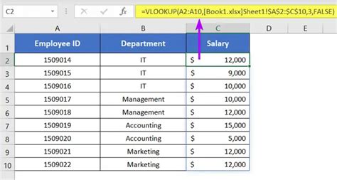 4 Cases Of Excel Vlookup With Column Index Number From Another Sheet