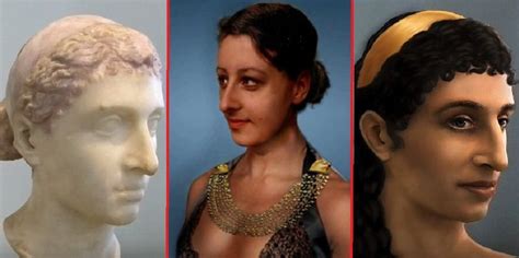 The Real Cleopatra Face