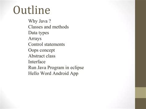 Core Java Ppt