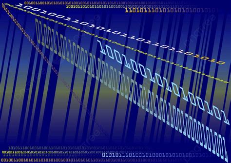 Modern Binary Perspective Technology Data Background Binary Symbol Connectivity Background