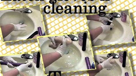 Latex Gloves In Water Washing Sex Toys Fetishes From A To Z Multi Fetish