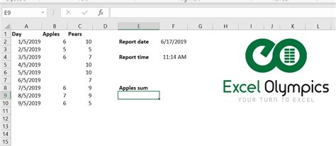Selecting Cells In Excel Using The F8 Key Excel Olympics