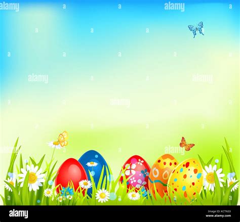 Vector Easter Background Stock Vector Image And Art Alamy
